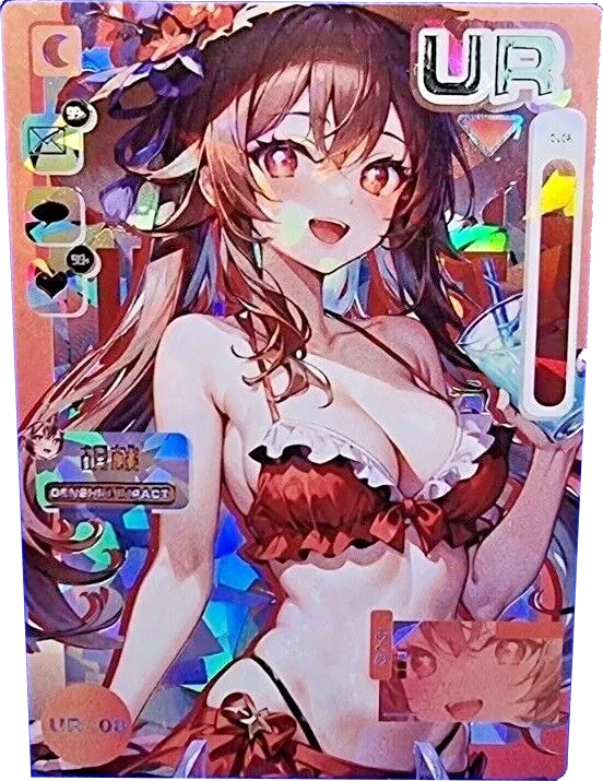 Love Diary LARJ-01 UR-08 Hu Tao Genshin Impact - Waifu 360